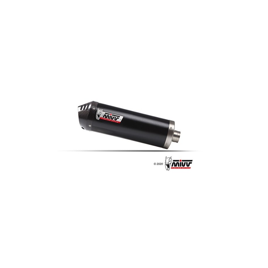 MIVV OVAL COMPLETE EXHAUST SYSTEM KAWASAKI VERSYS 650 2024-2026 (EURO 5 ...